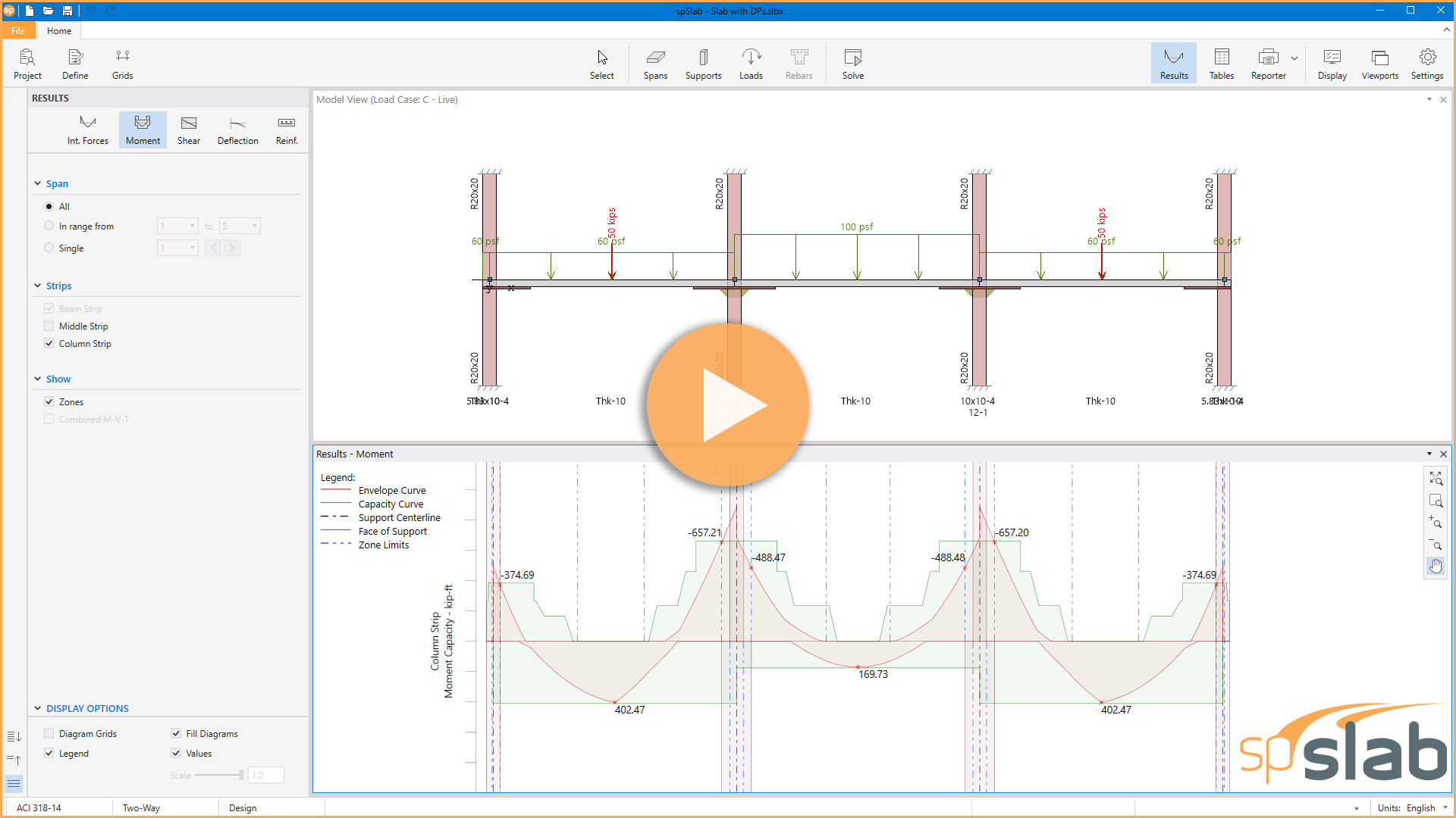 Reinforced Concrete Floor Slab Analysis & Design Software