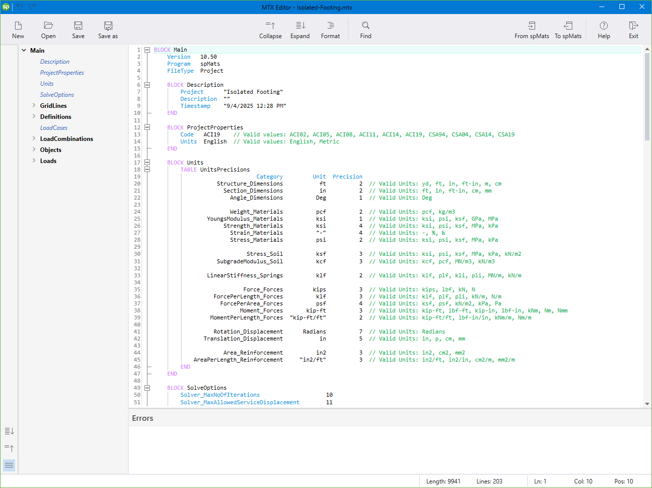 StructurePoint - Software Features