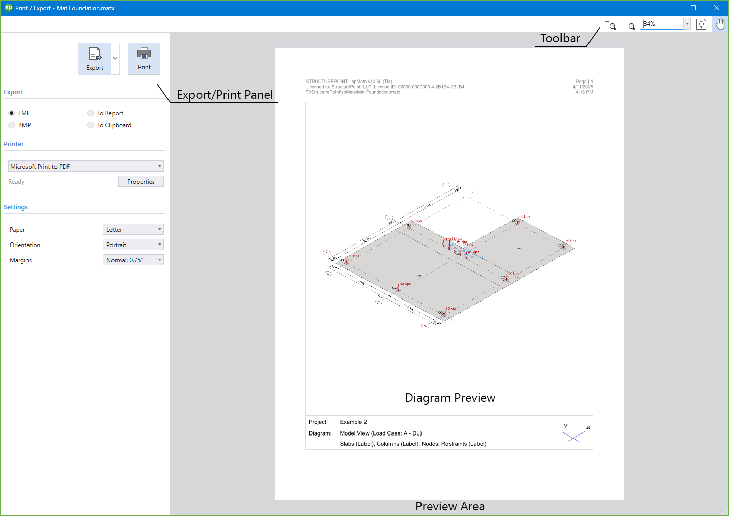 StructurePoint - Software Features